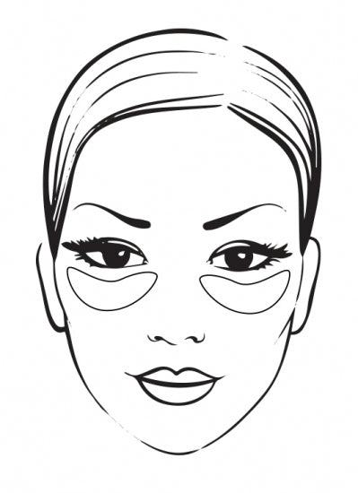 face coloring pages for makeup